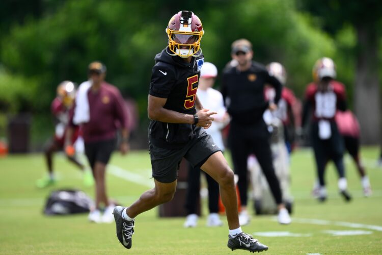 Washington Commanders QB Jayden Daniels done talking about last season ...